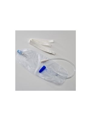 Covidien 3433 Dover Urine Leg Bag with Extension Tube 17 oz (503 mL) x ...