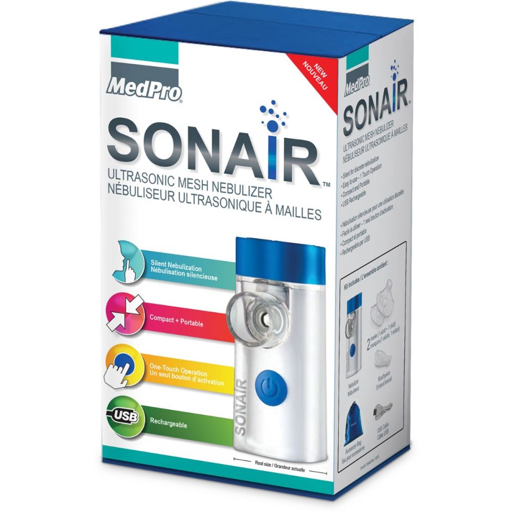 Sonair Ultrasonic Mesh Nebulizer by MedPro | Davisville Home Health ...