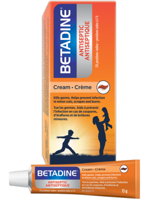Betadine Antiseptic Cream 5% 15 g | Davisville Home Health Care ...