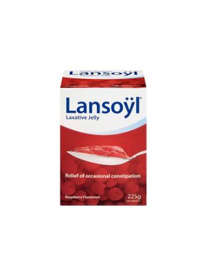 Lansoyl Laxative Jelly Raspberry Flavoured 225g | Davisville Home ...