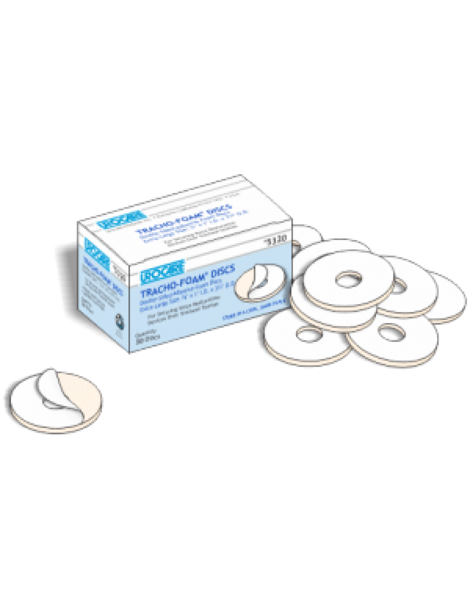Urocare 5320 Tracho-Foam Adhesive Foam Tracheostomy Discs/Wafers Extra ...