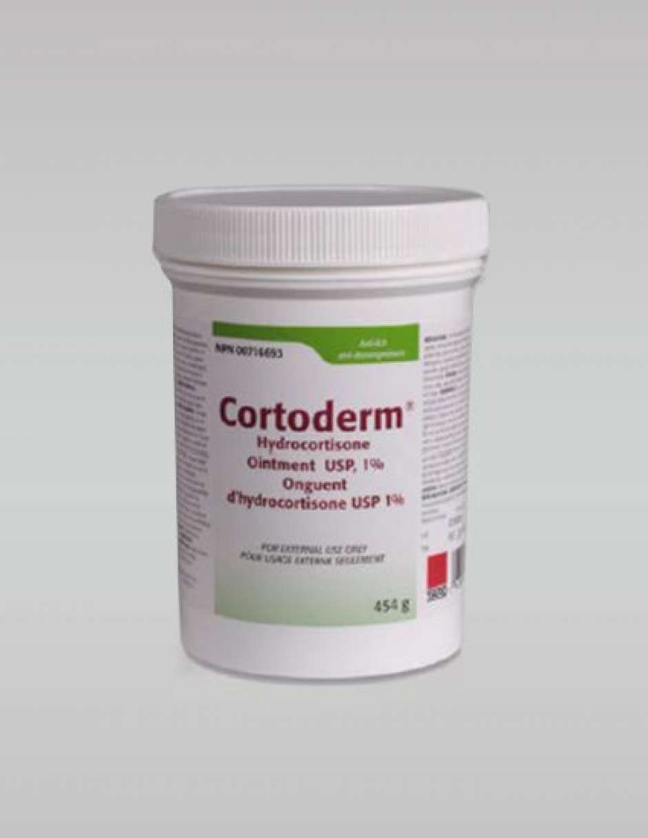 Cortoderm Ointment 1% 454 g | Davisville Home Health Care: Medical ...